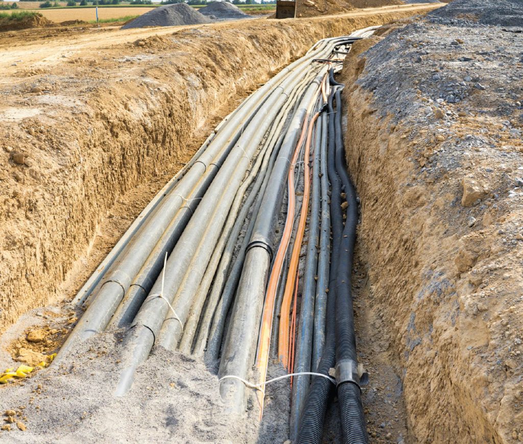 HT and LT Cable laying work – kanha electricals power